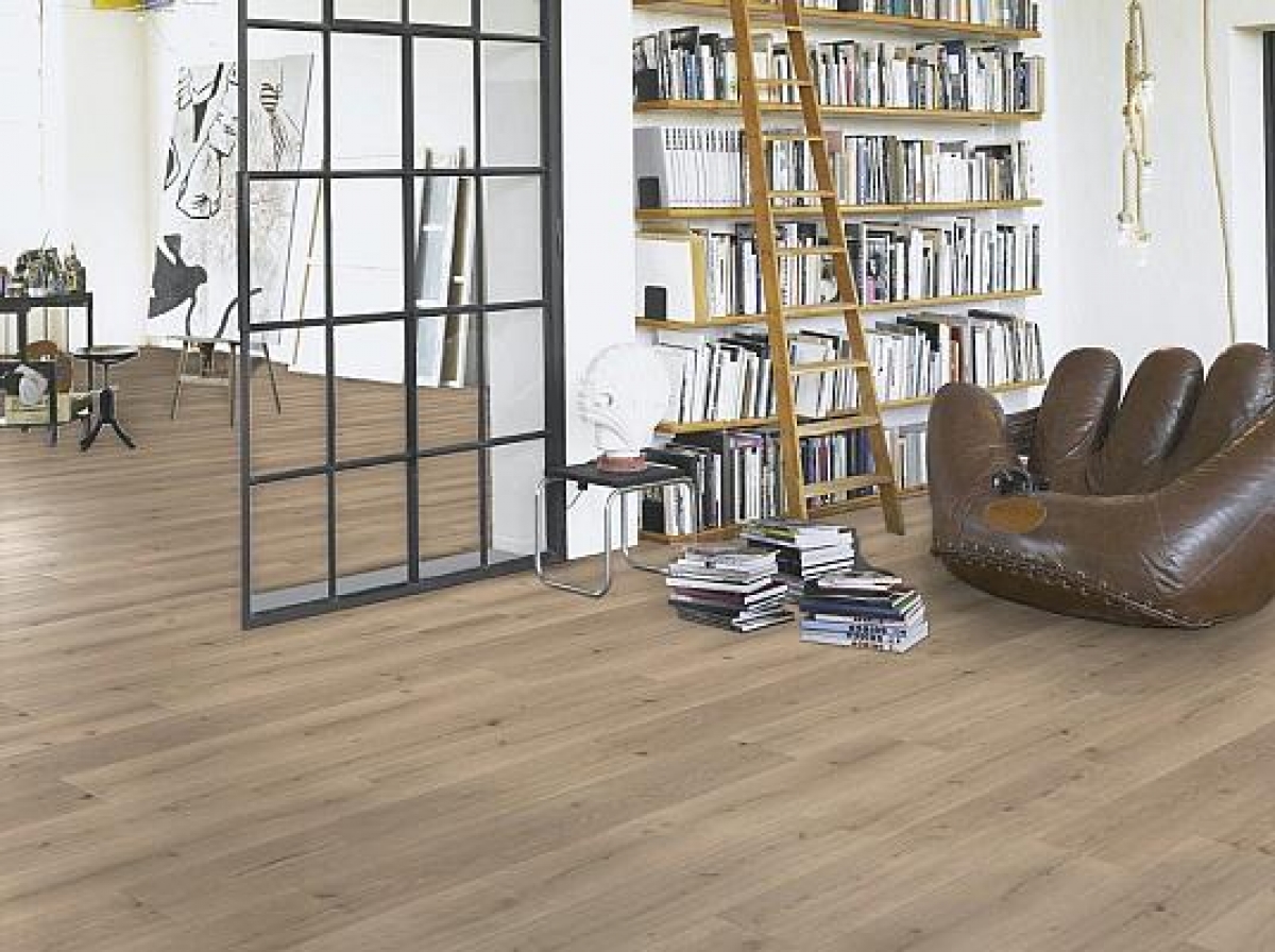 SPC вінілова підлога PARADOR (Парадор) Basic 5.3 Дуб Infinity grey ...